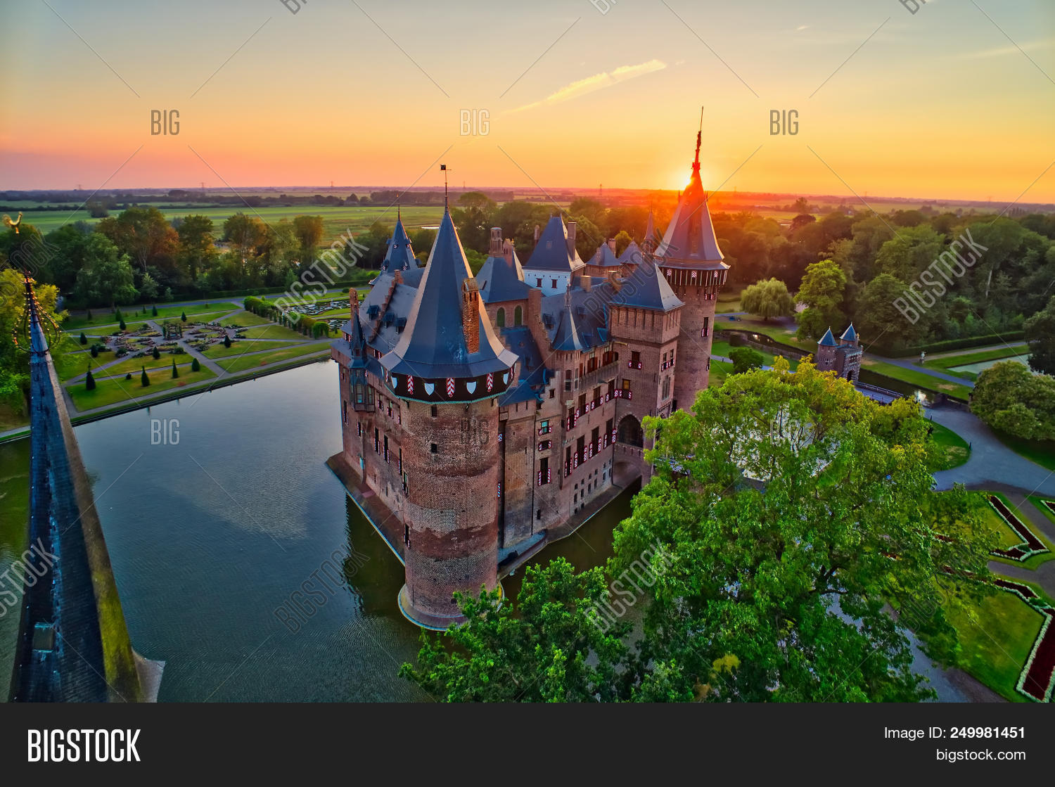 Aerial View Medieval Image & Photo (Free Trial) | Bigstock