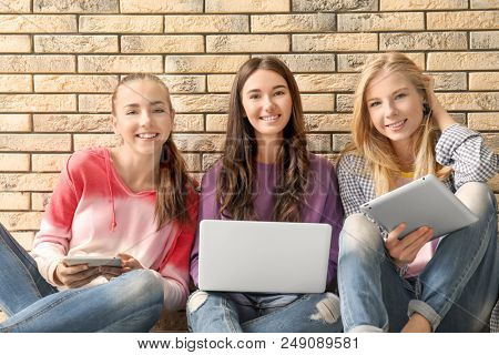 Cool Teenage Girls Image & Photo (Free Trial) | Bigstock