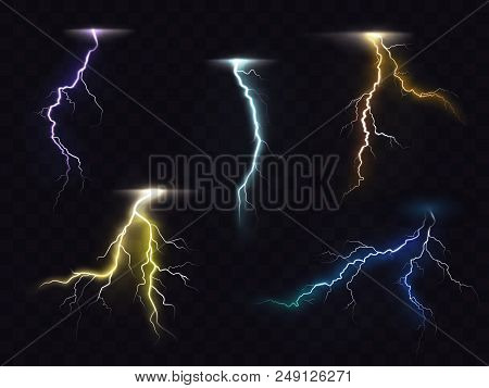 Colored Lightning Bolt Image & Photo (Free Trial) | Bigstock