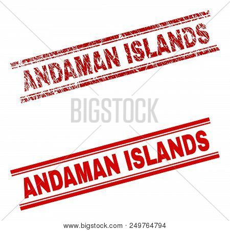 Andaman Islands Stamp Vector & Photo (Free Trial) | Bigstock