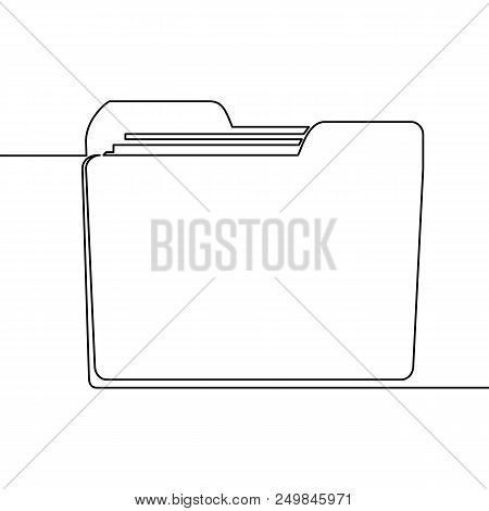 Continuous Line Vector & Photo (Free Trial) | Bigstock