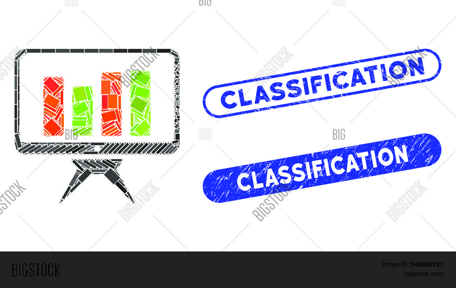 Collage Graph Vector & Photo (Free Trial) | Bigstock