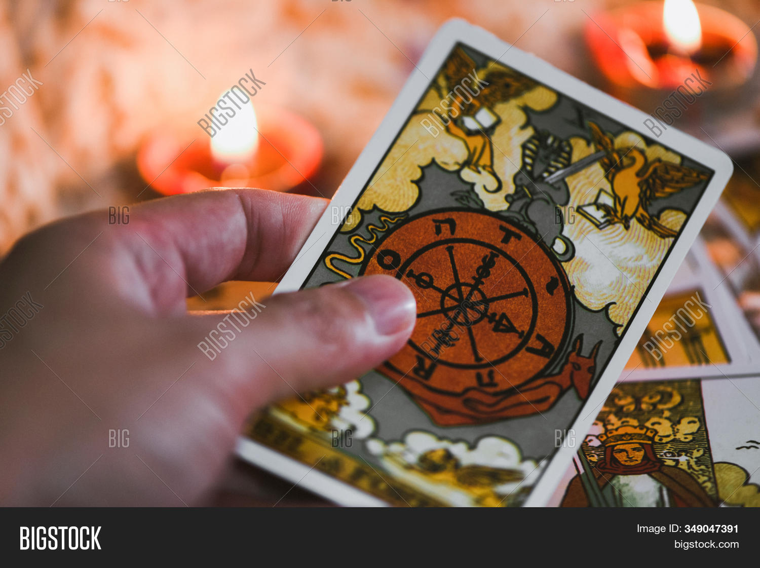 Tarot Cards Hand Tarot Image & Photo (Free Trial) | Bigstock