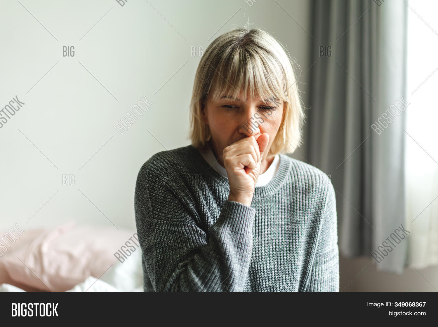 Sick Senior Adult Image & Photo (Free Trial) | Bigstock