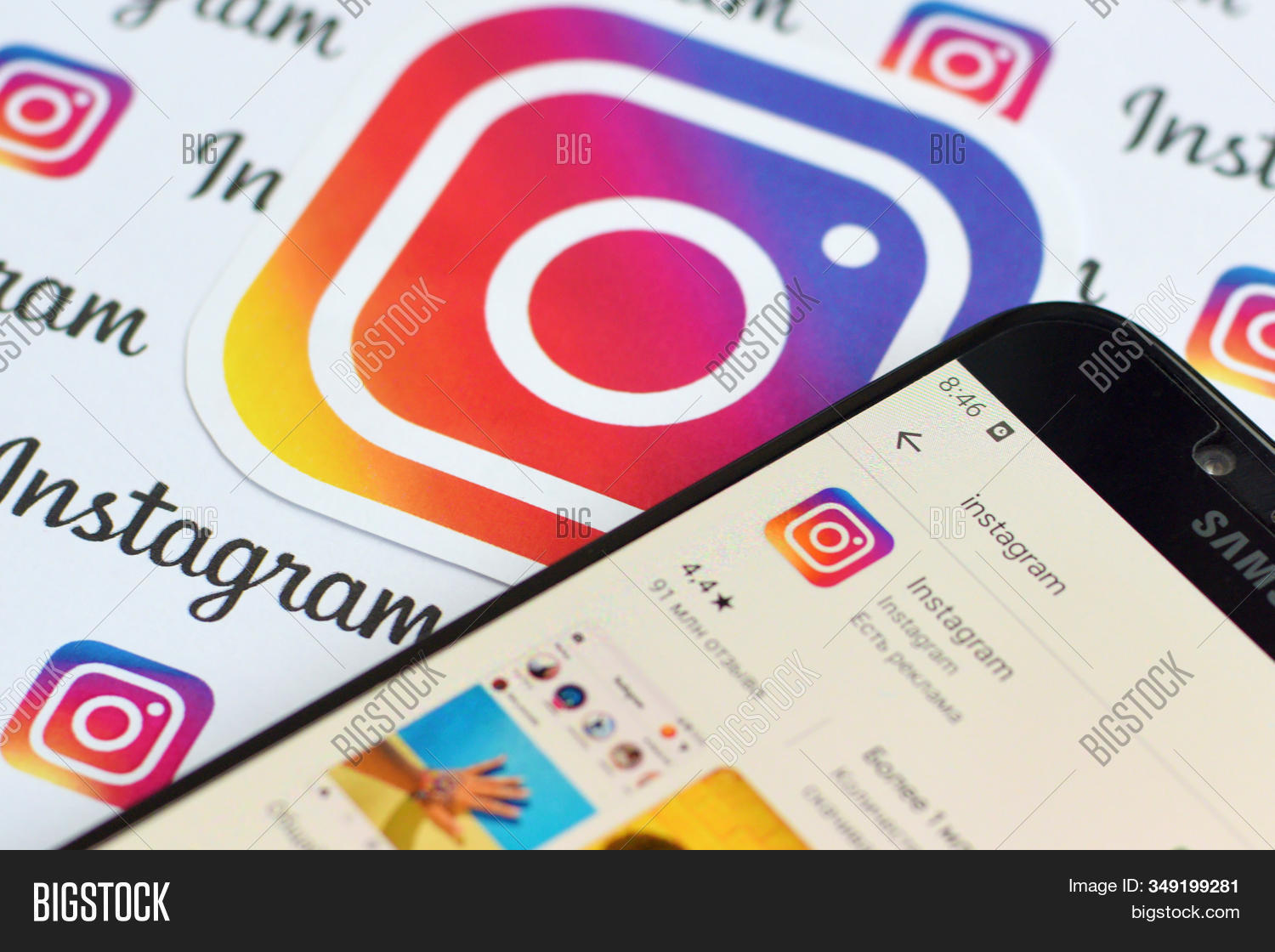 Instagram App On Image & Photo (Free Trial) | Bigstock