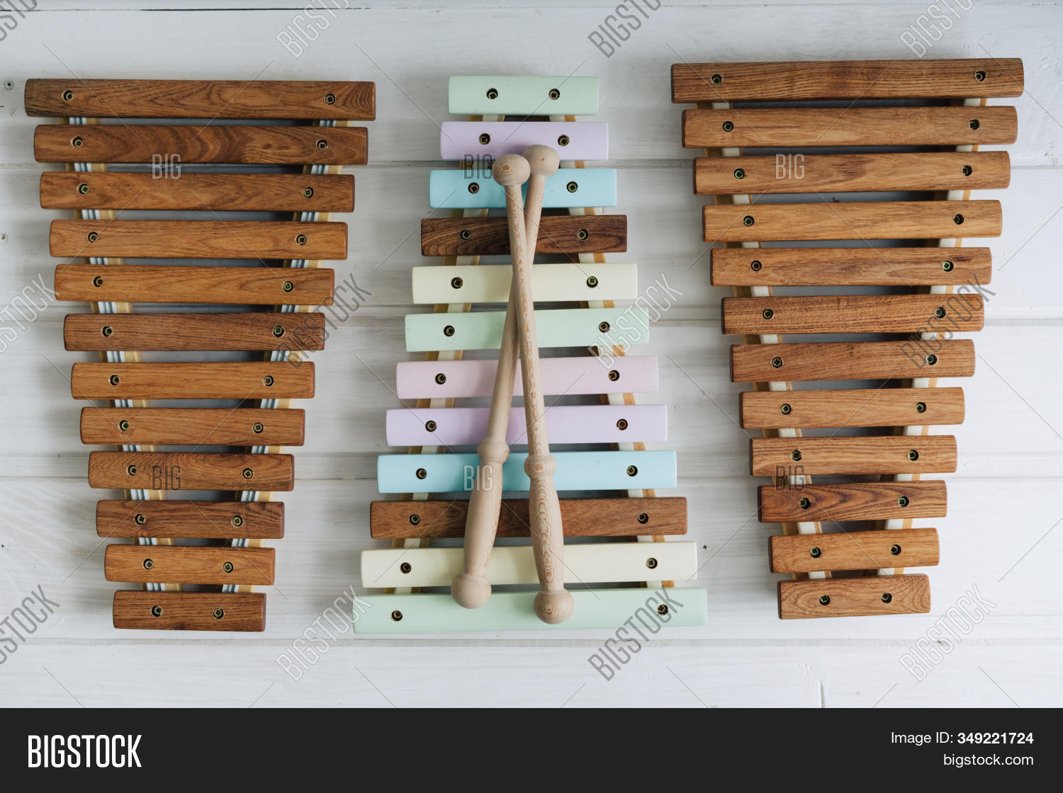 Homemade Wooden Xylophone