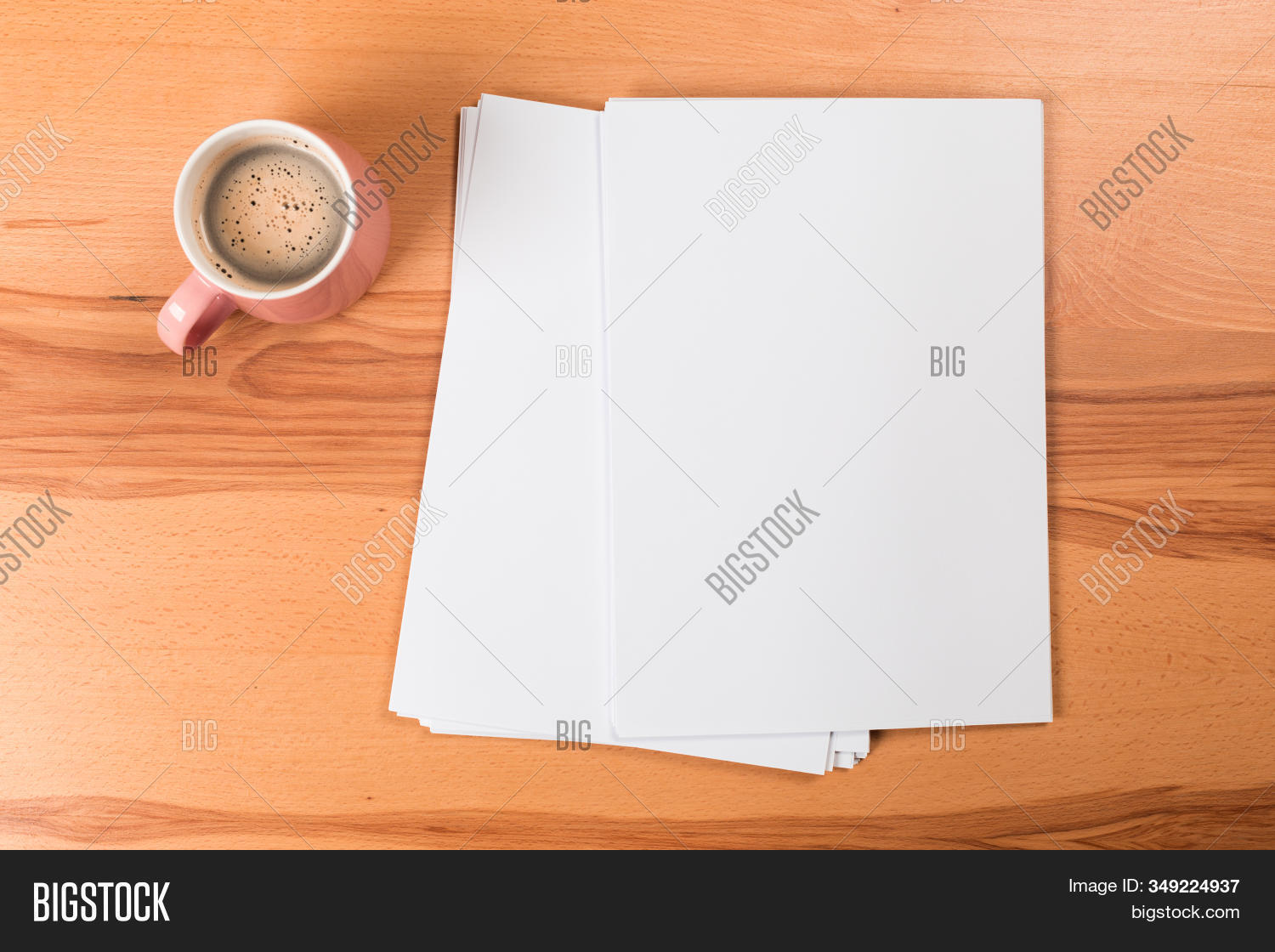 Top View Modern Desk Image & Photo (Free Trial) | Bigstock