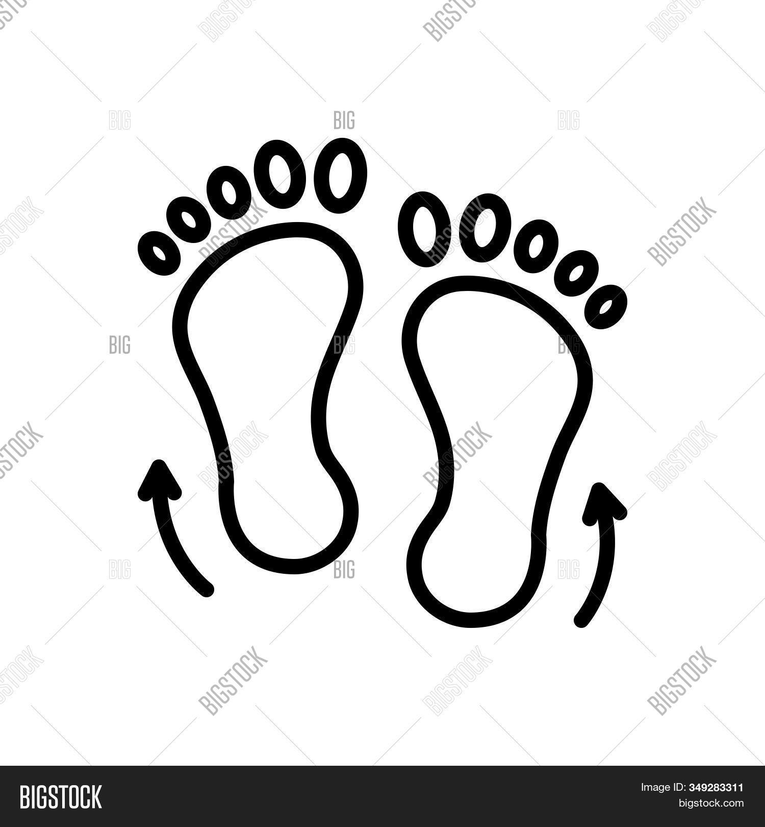 Black Line Icon Vector & Photo (Free Trial) | Bigstock