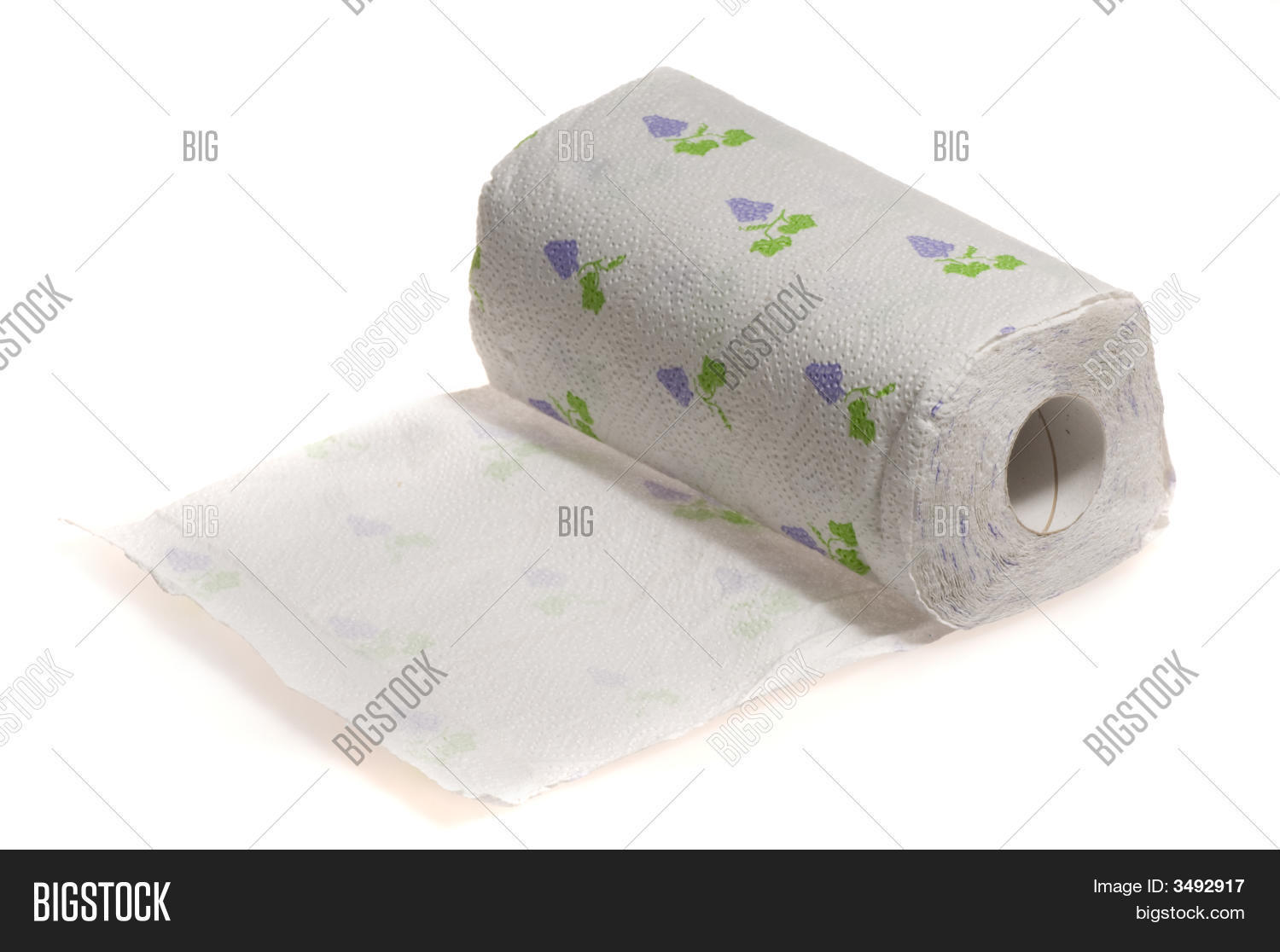 Paper Towel Isolated Image & Photo (Free Trial) | Bigstock
