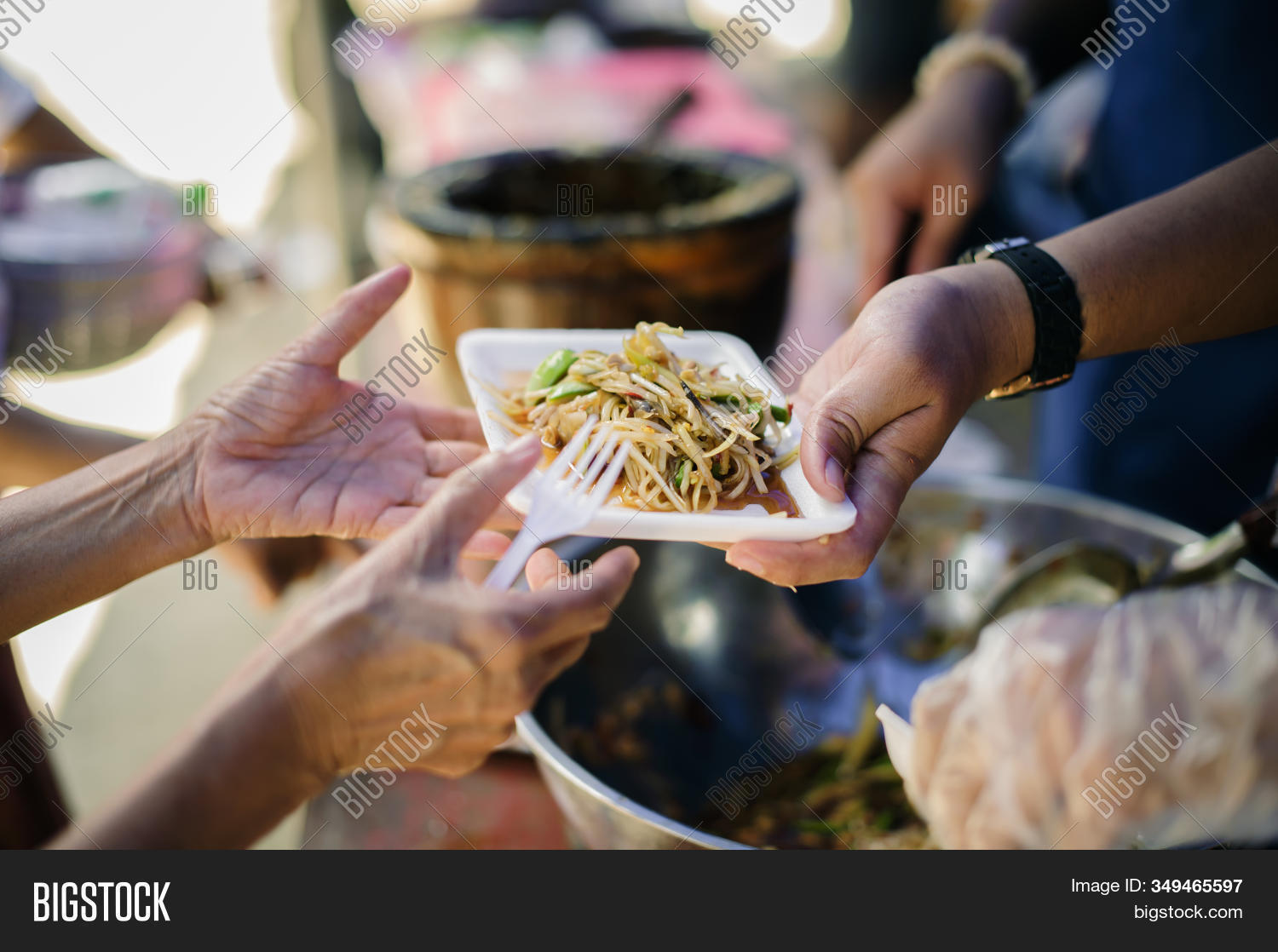Poor People Receiving Image & Photo (Free Trial) | Bigstock