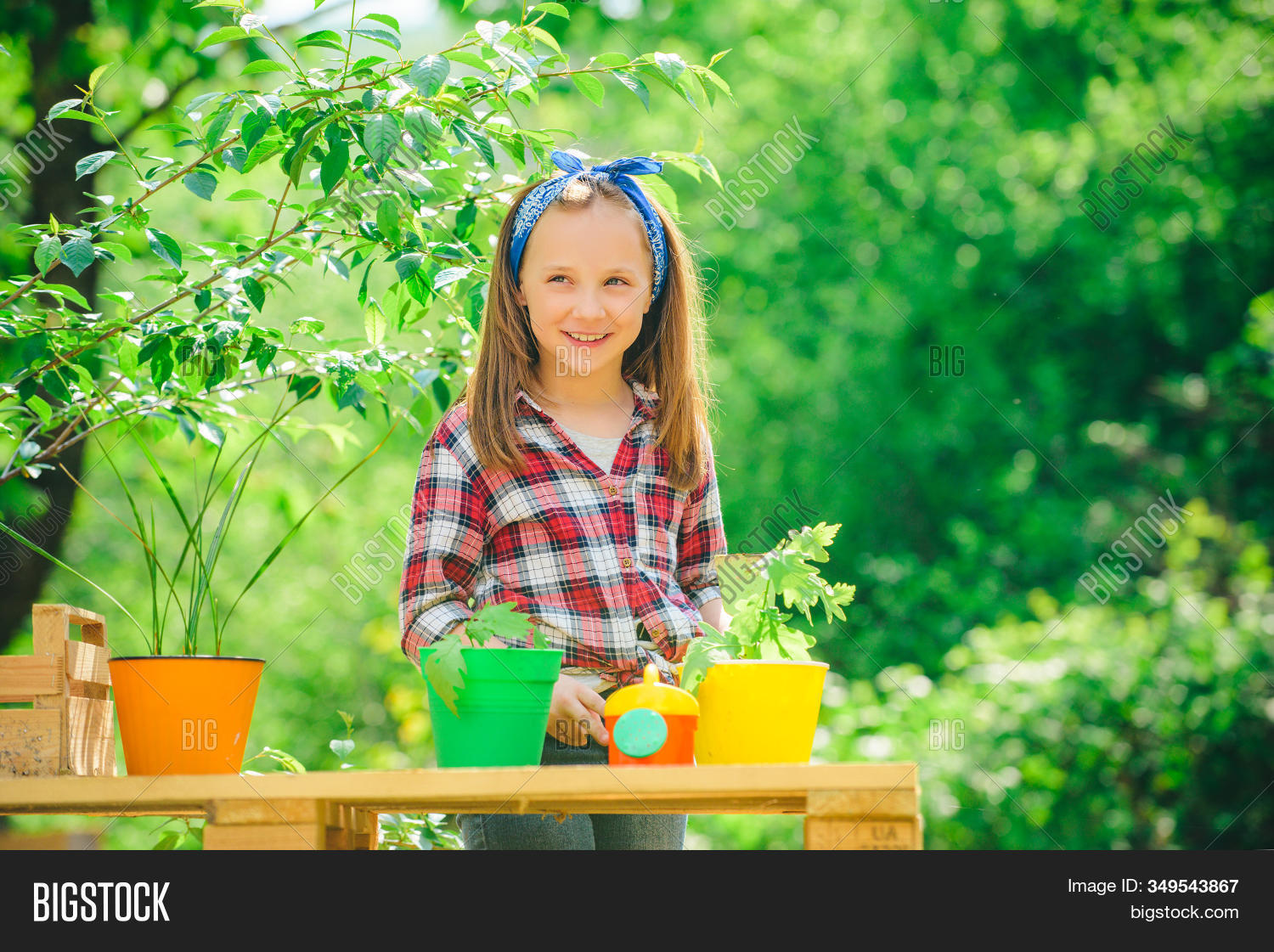 Cute Little Girl Pot. Image & Photo (Free Trial) | Bigstock