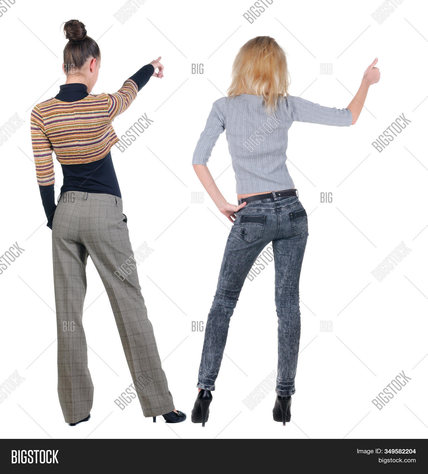 Imagen y foto Back View Two (prueba gratis) | Bigstock