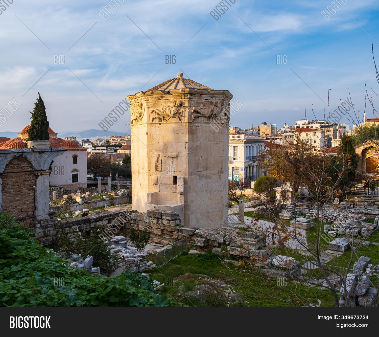 Remains Roman Agora Image & Photo (Free Trial) | Bigstock