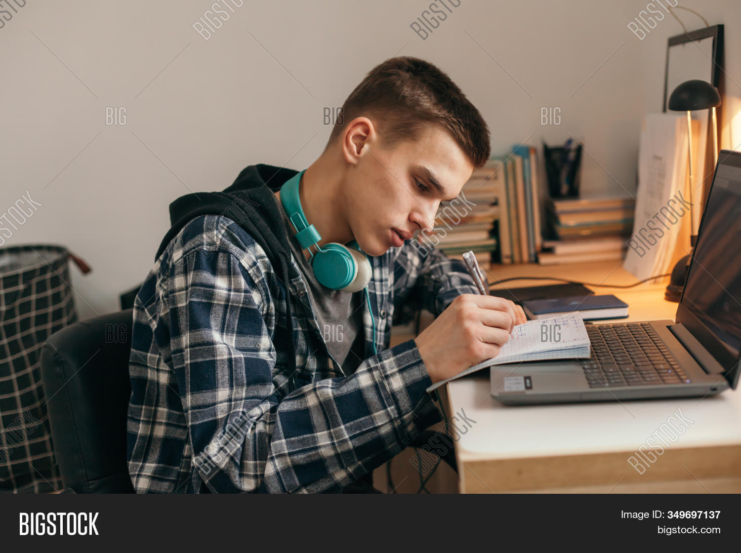Teenage Boy Doing Image & Photo (Free Trial) | Bigstock