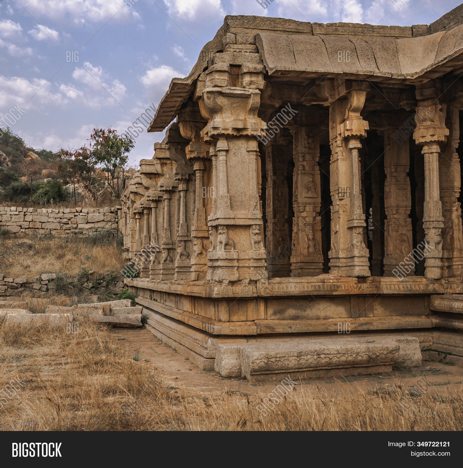 Vijayanagara Ruins Image & Photo (Free Trial) | Bigstock