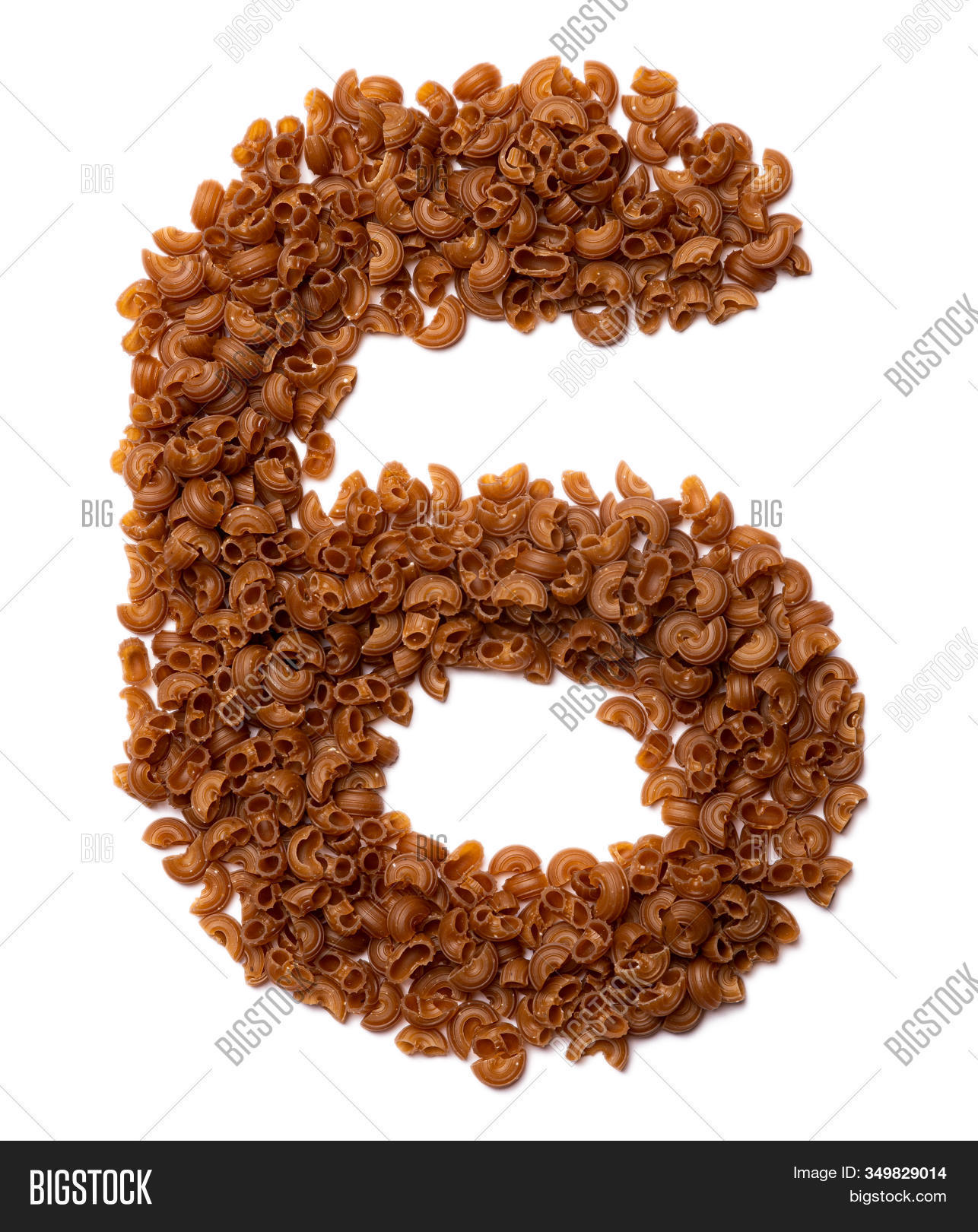Arabic Numeral "6" Dry Image & Photo (Free Trial) | Bigstock