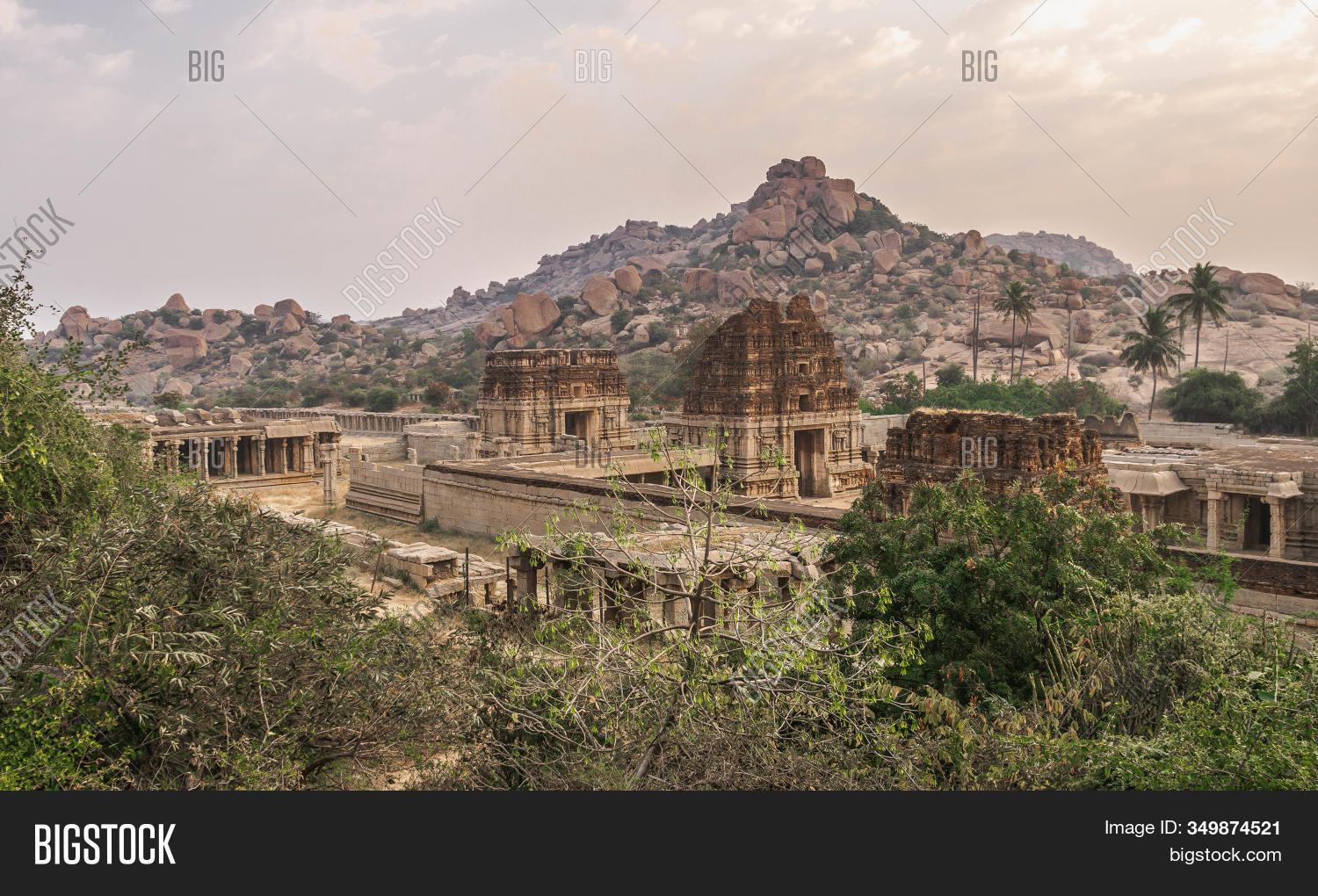 Vijayanagara Ruins Image & Photo (Free Trial) | Bigstock