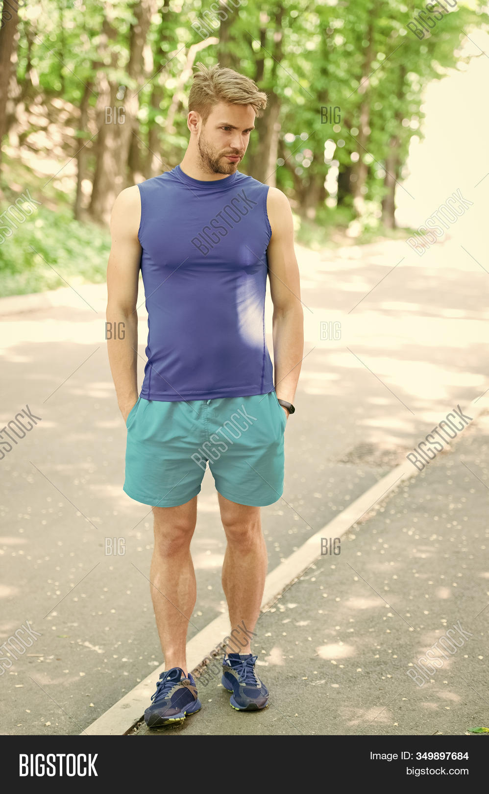Handsome Sportsman Image & Photo (Free Trial) | Bigstock