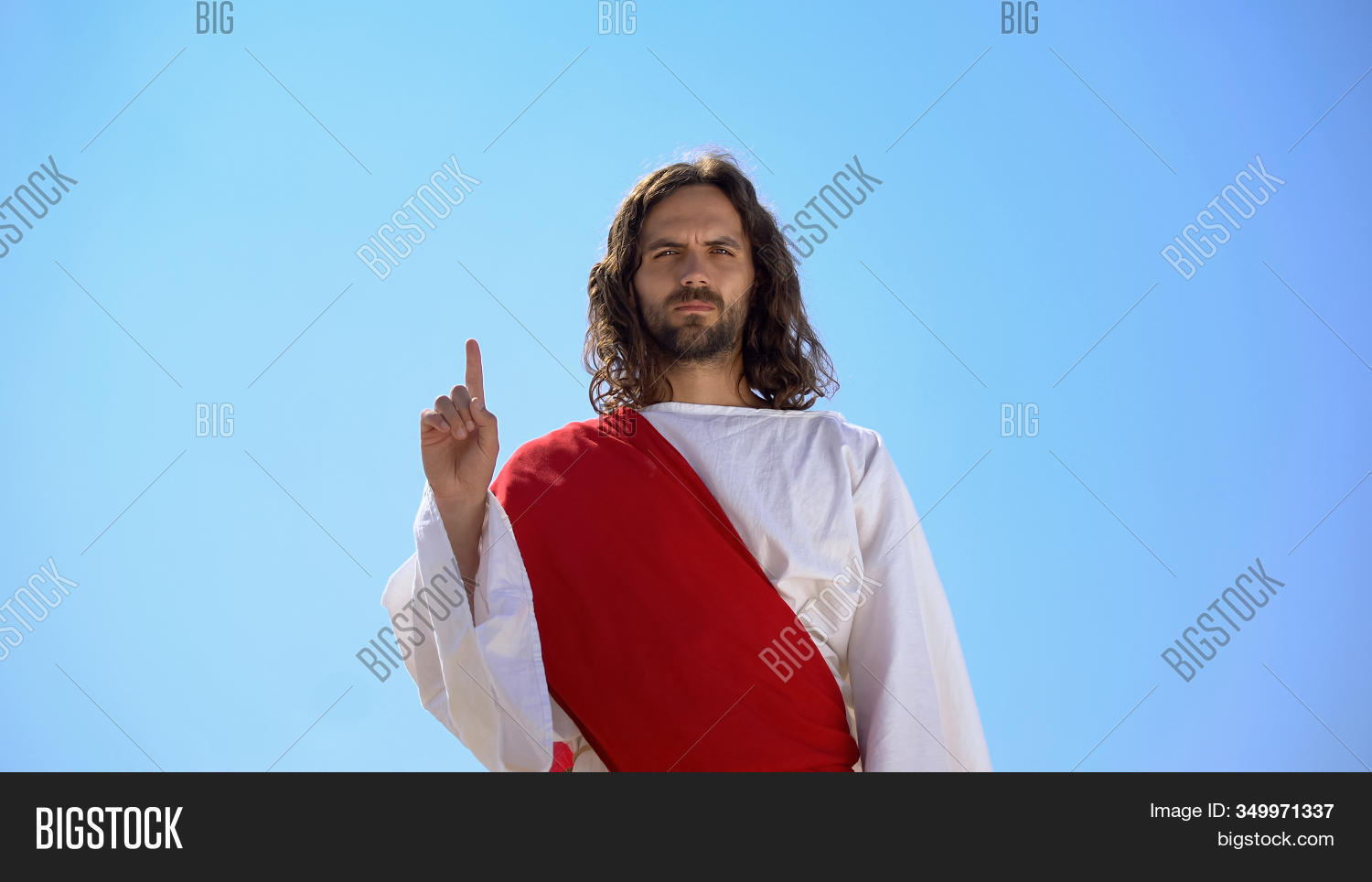 Strict God Pointing Image & Photo (Free Trial) | Bigstock