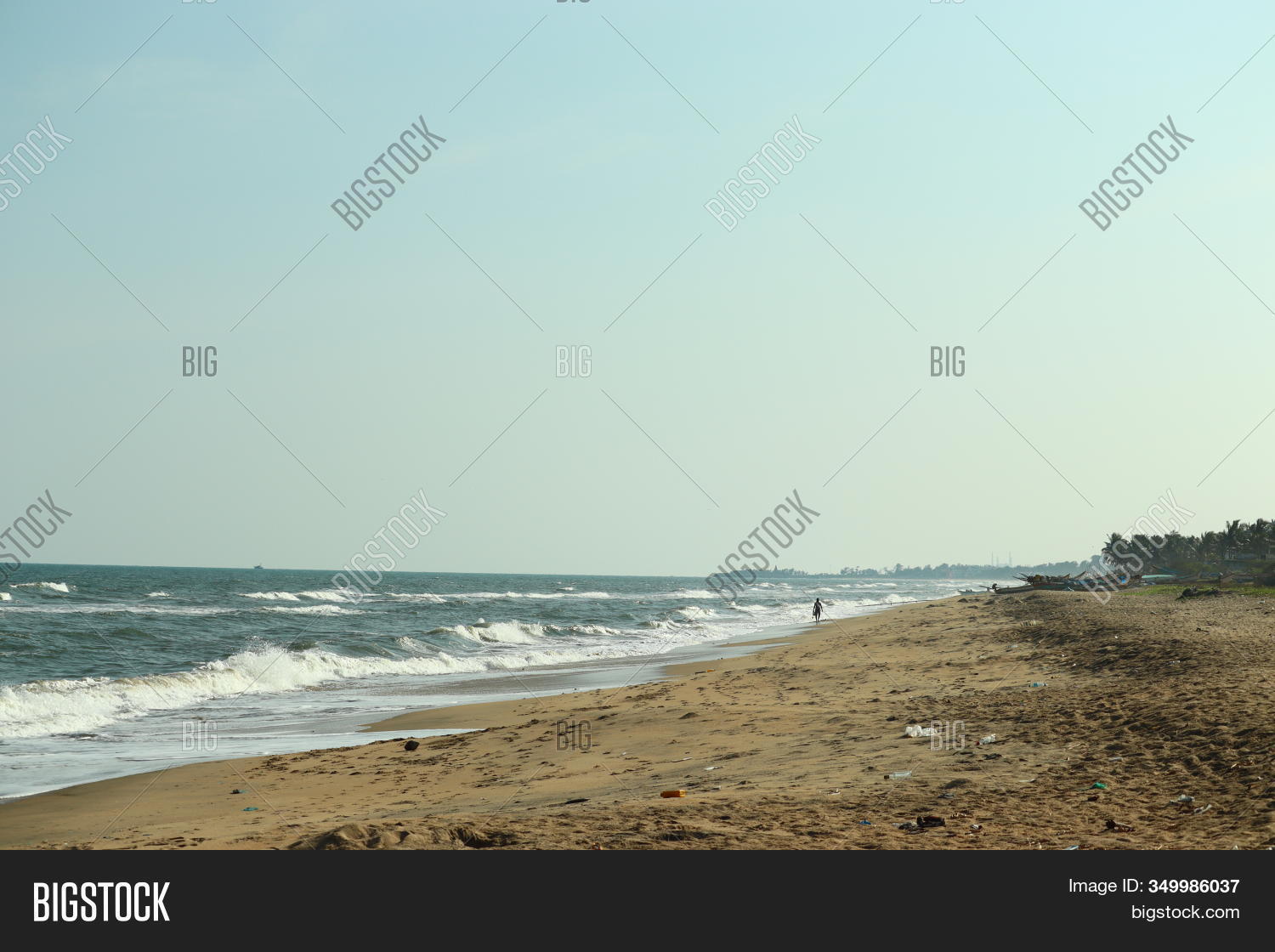 Brilliant Empty Beach Image & Photo (Free Trial) | Bigstock