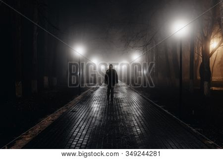Sad Man Alone Walking Image & Photo (Free Trial) | Bigstock