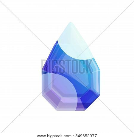 Blue Gem Icon. Vector & Photo (Free Trial) | Bigstock