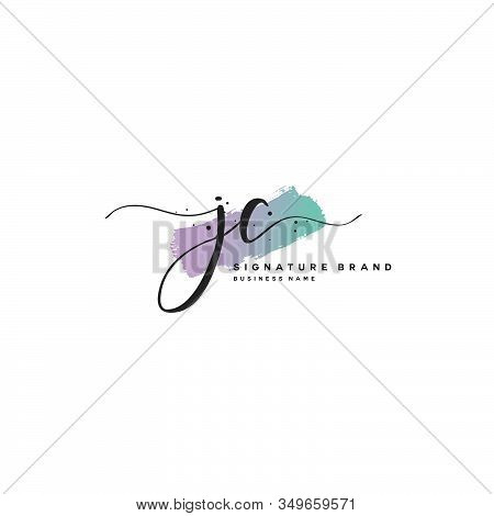 J C Jc Initial Letter Vector & Photo (Free Trial) | Bigstock