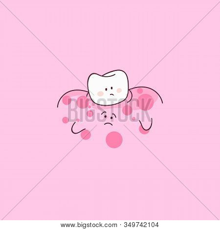 Sore Tooth, Inflamed Vector & Photo (Free Trial) | Bigstock
