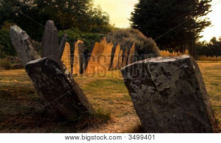 Sunset Graves Image & Photo (Free Trial) | Bigstock
