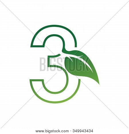 Number 3 Leaf Concept Vector & Photo (Free Trial) | Bigstock
