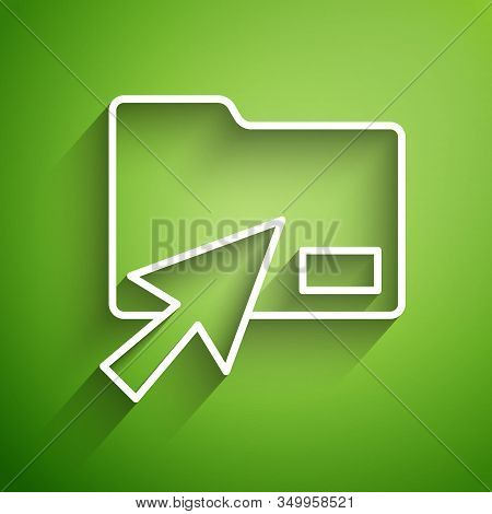 White Line Cursor Vector & Photo (Free Trial) | Bigstock