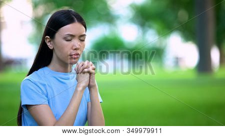 Asian Female Praying Image & Photo (Free Trial) | Bigstock