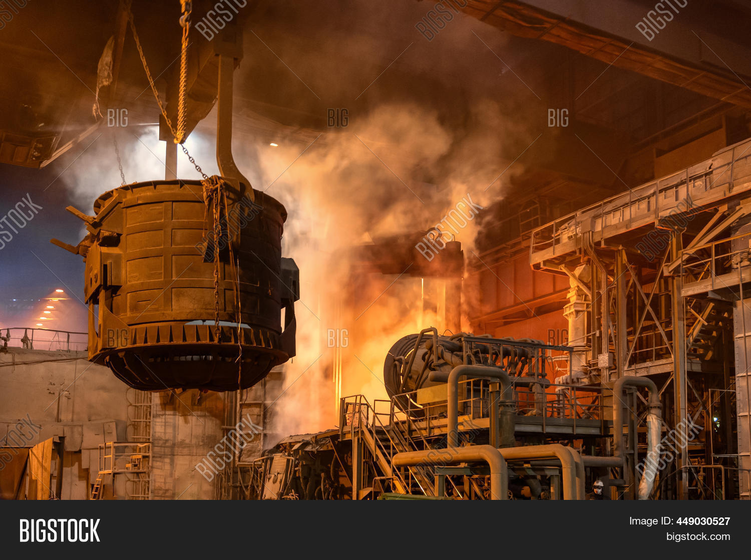 Metallurgical Ladle Image & Photo (Free Trial) | Bigstock