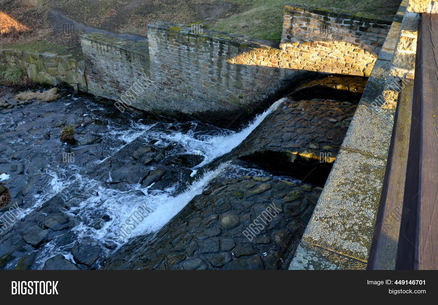 Dam Breeding Fish Pond Image & Photo (Free Trial) | Bigstock