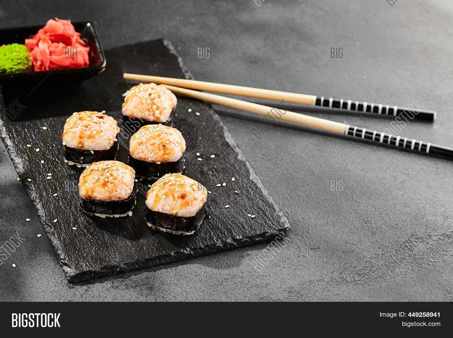 Baked Maki Sushi On Image & Photo (Free Trial) | Bigstock