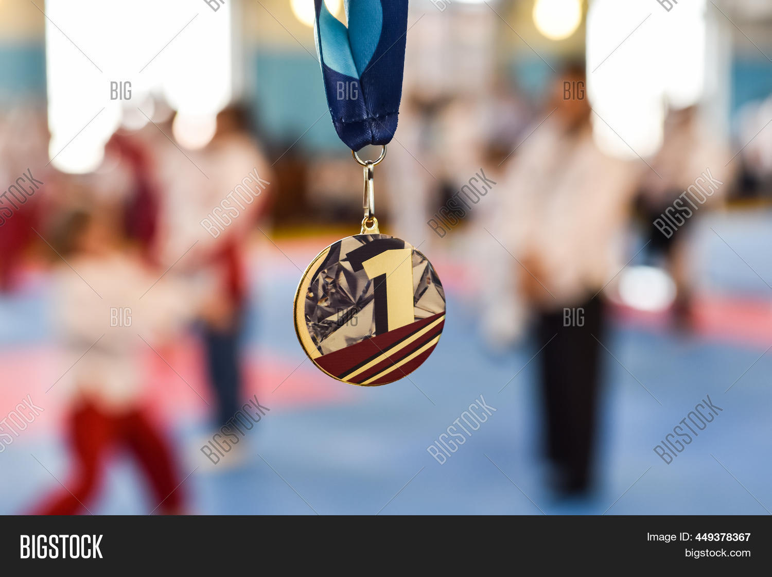 Gold Medal On Blurred Image & Photo (Free Trial) | Bigstock