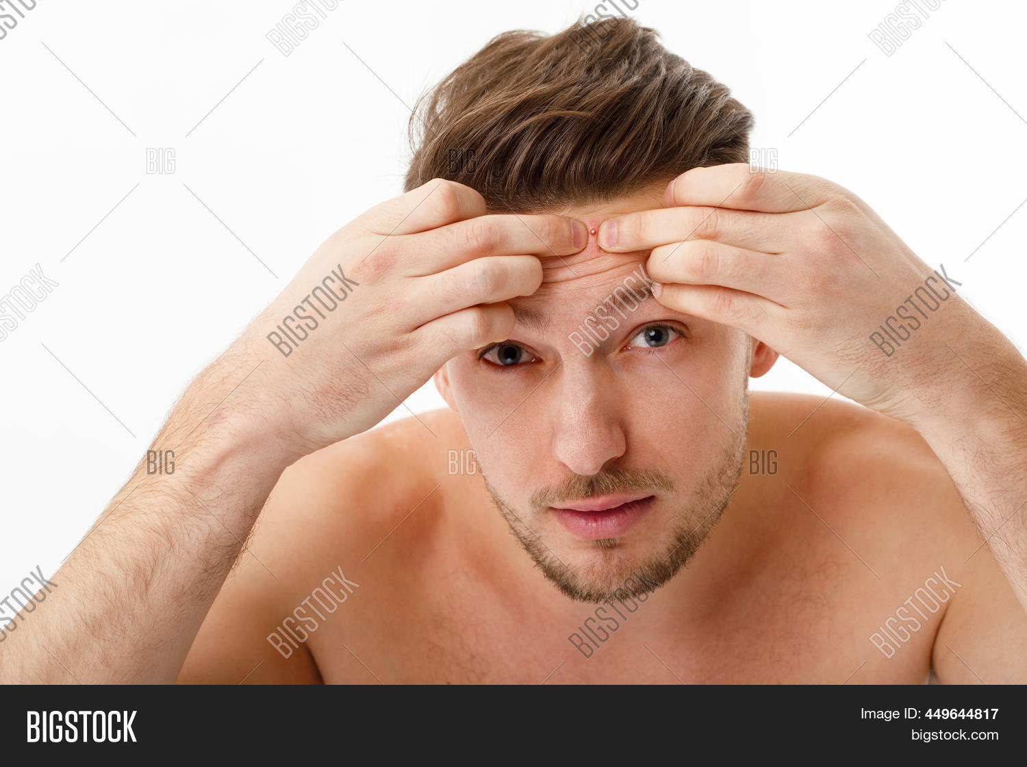 Young Man Squeezes Out Image & Photo (Free Trial) | Bigstock