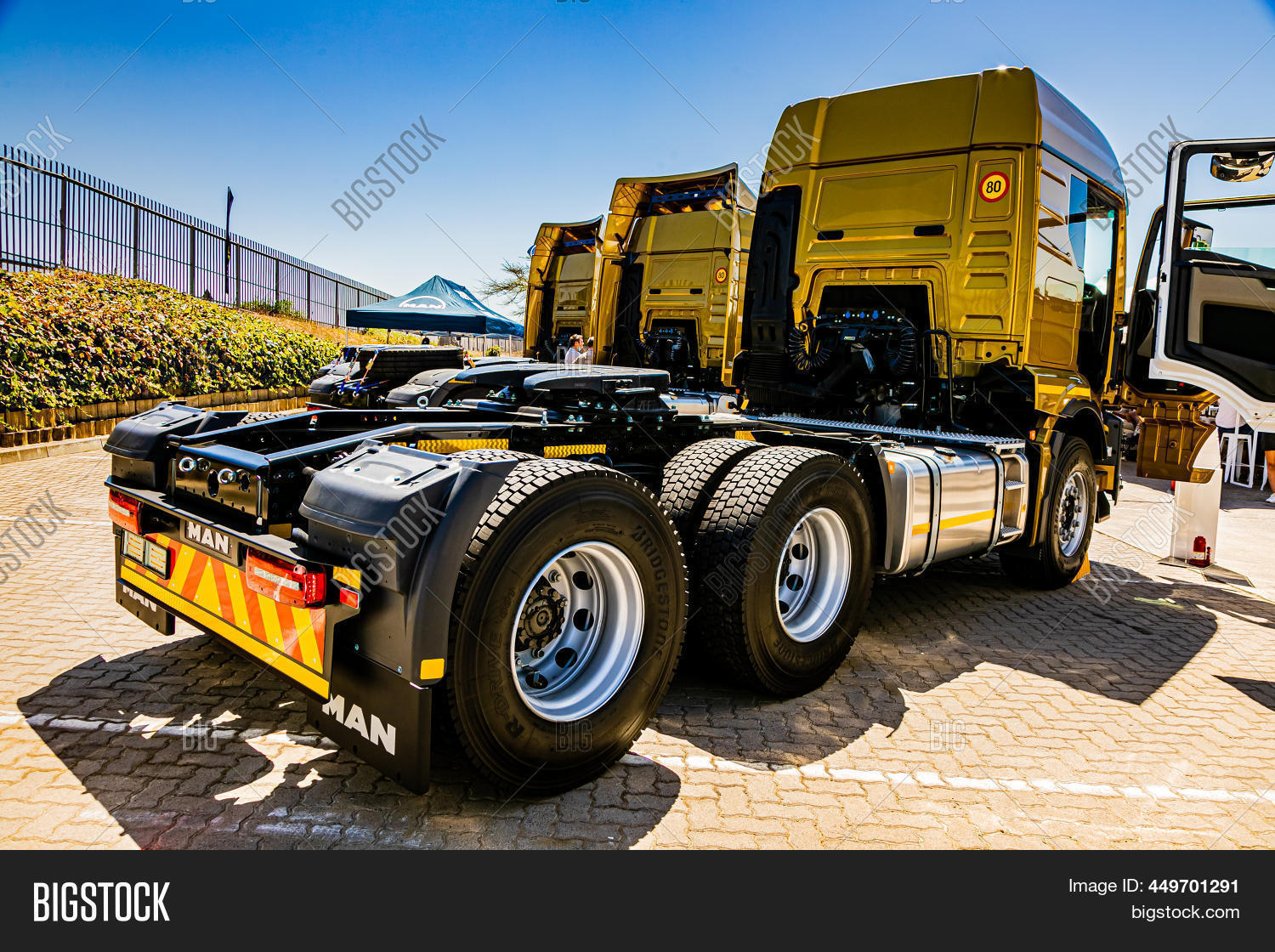 Rear View Man Trucks Image & Photo (Free Trial) | Bigstock