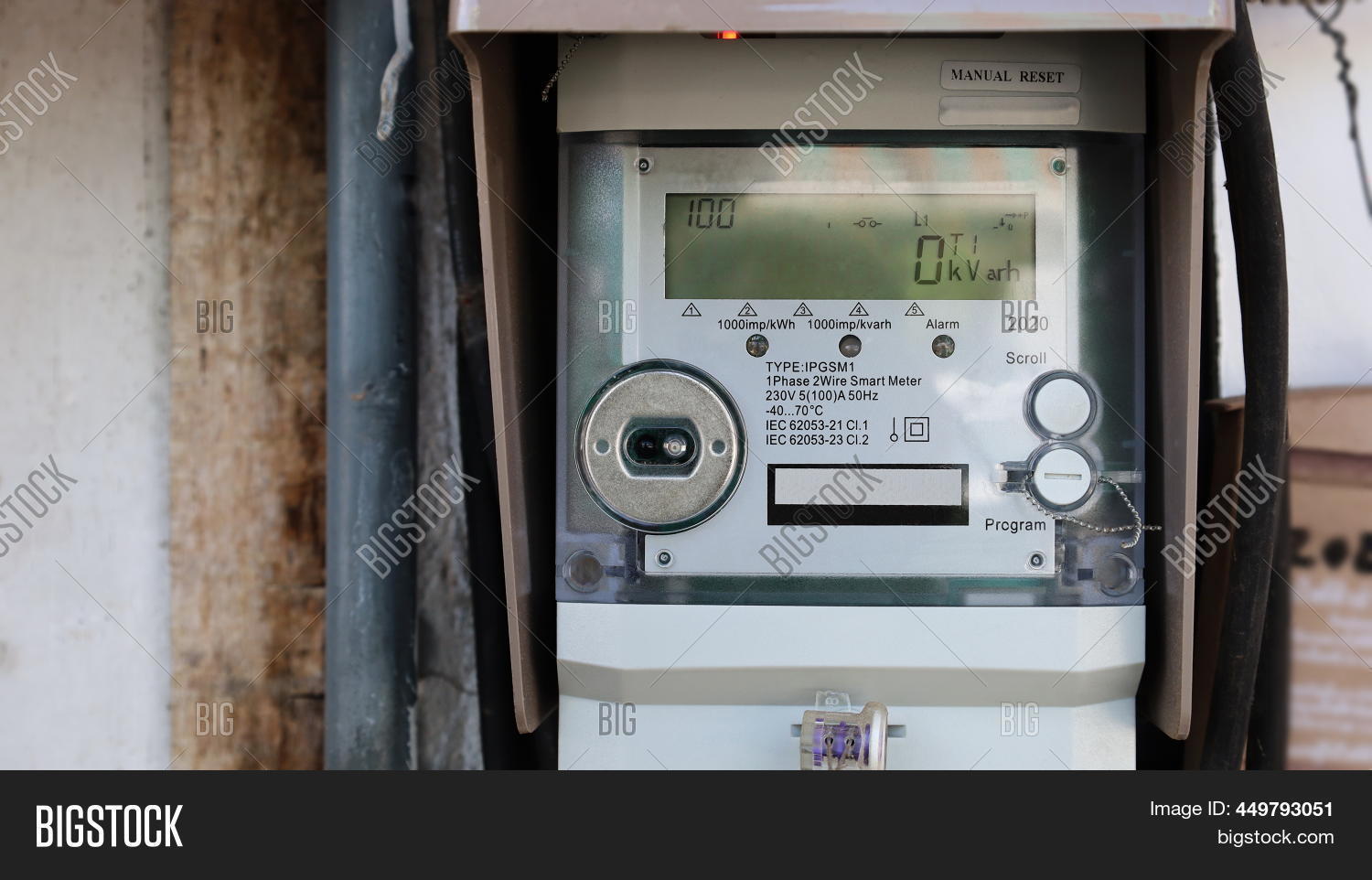 Smart Meter On Wall. Image & Photo (Free Trial) | Bigstock