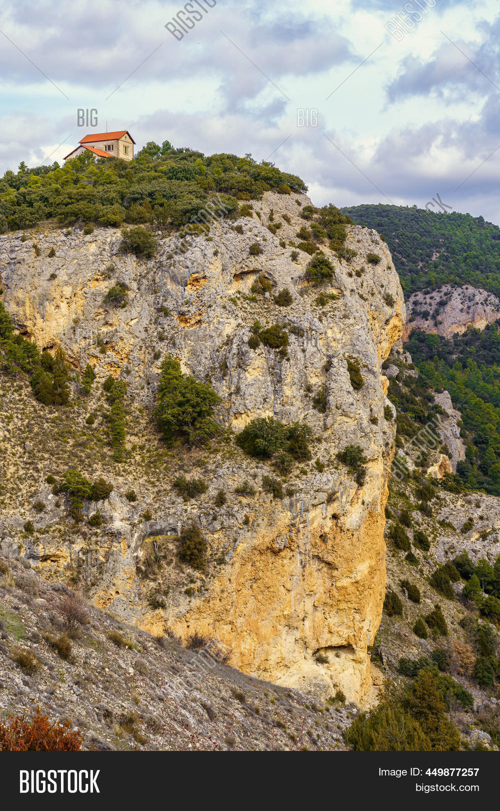 Footpath Steps Between Image & Photo (Free Trial) | Bigstock