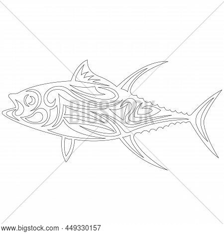 tuna coloring pages