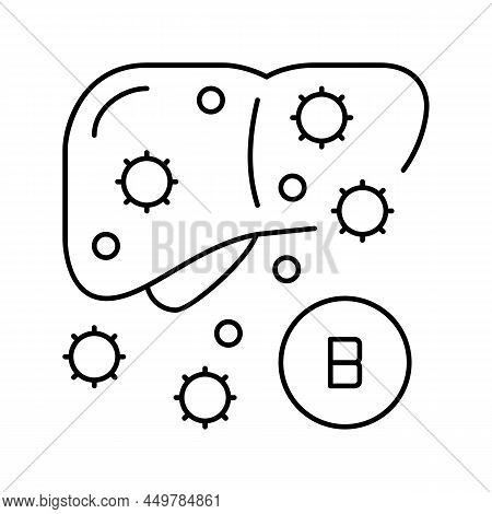 Type B Hepatitis Line Vector & Photo (Free Trial) | Bigstock