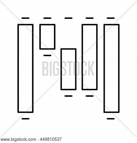 Waterfall Chart Line Vector & Photo (Free Trial) | Bigstock