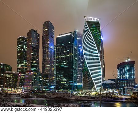 Moscow City Winter Image & Photo (Free Trial) | Bigstock