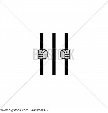 Prison Bars Hands Vector & Photo (Free Trial) | Bigstock