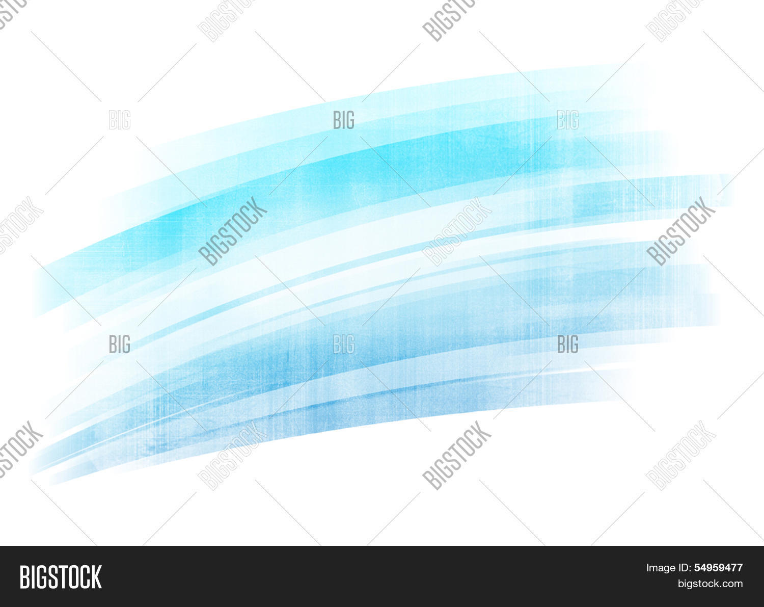 Blue Gradient Painted Image & Photo (Free Trial) | Bigstock
