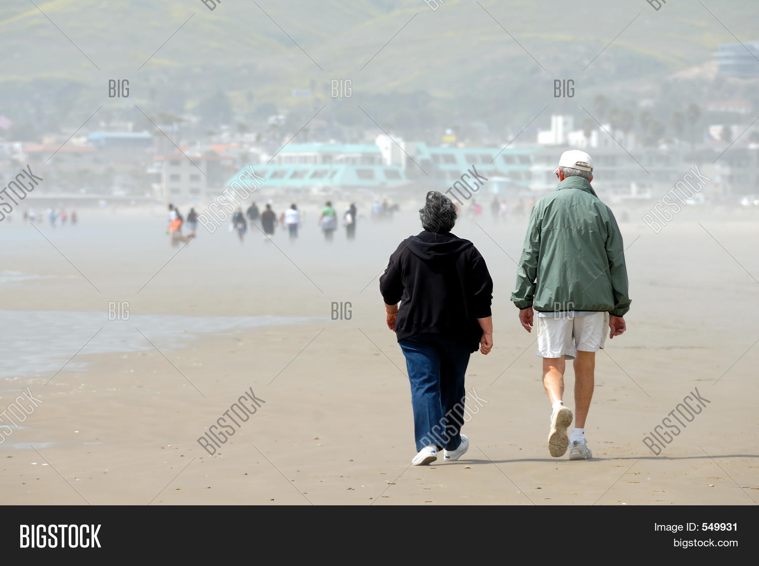 Old Couple On Beach Image & Photo (Free Trial) | Bigstock