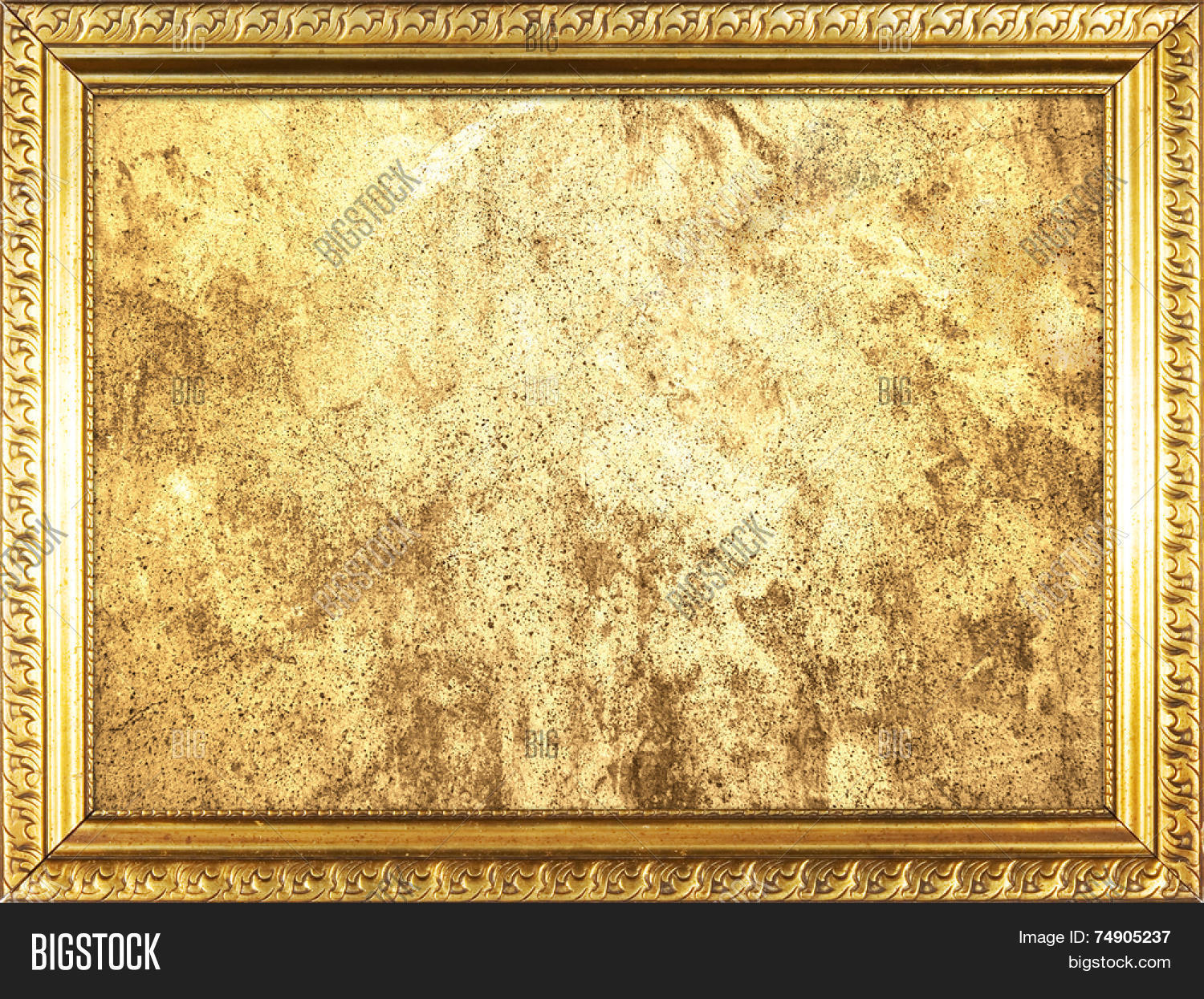 Golden Frame Gold Image & Photo (Free Trial) | Bigstock