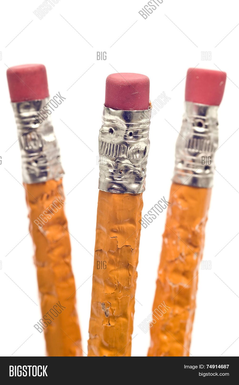 Pencils Chewed Image & Photo (Free Trial) | Bigstock