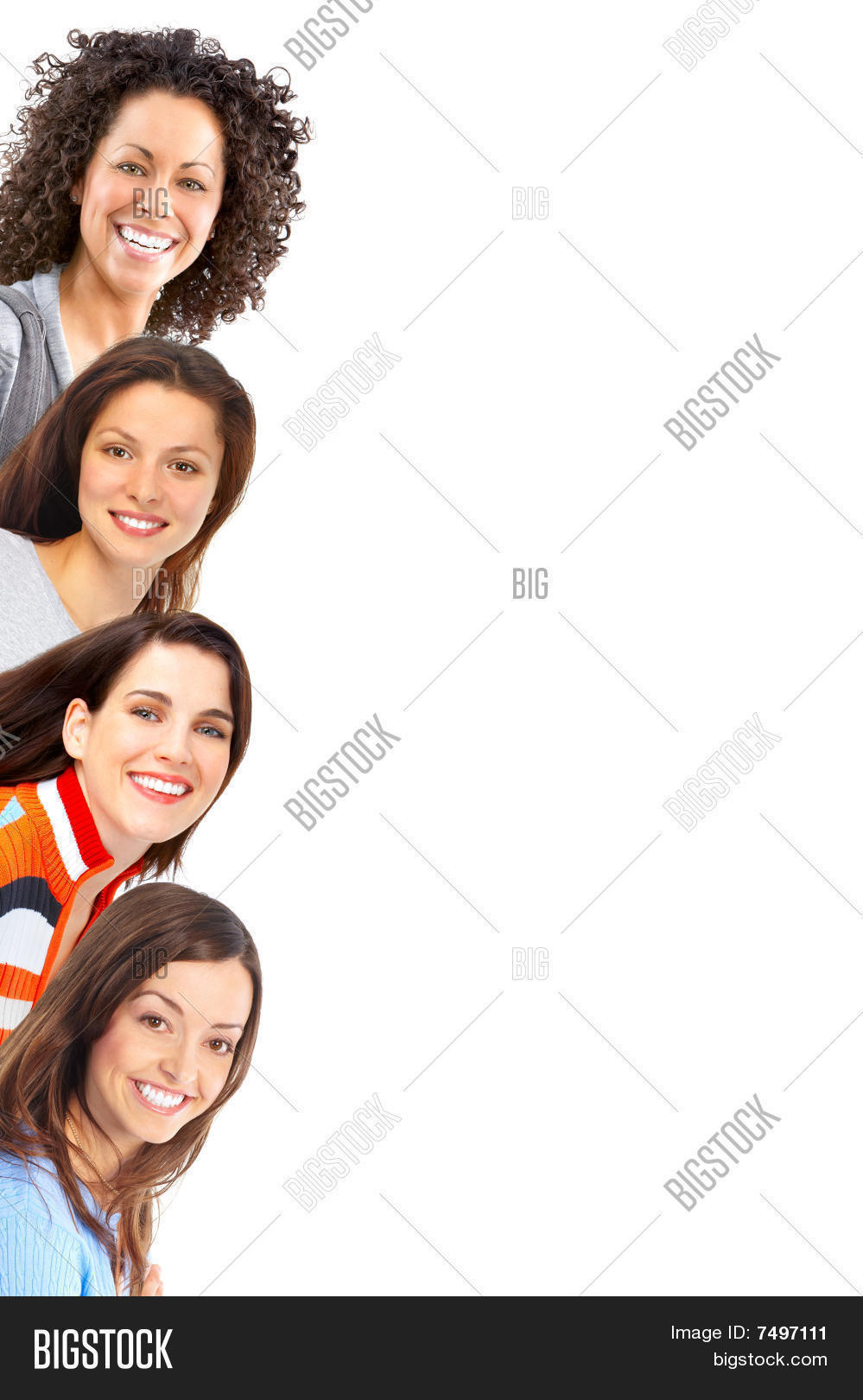 Happy Beautiful Women Image & Photo (Free Trial) | Bigstock